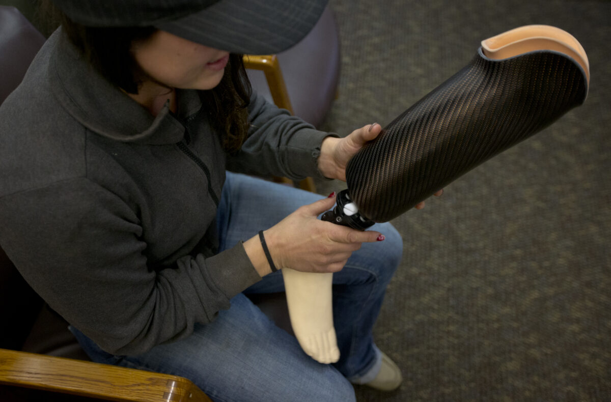 American Fork amputee and professional cowboy gets prosthetic limb ...